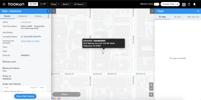 How to Integrate Delivery.com with Tookan using Email Parsing | Jungleworks