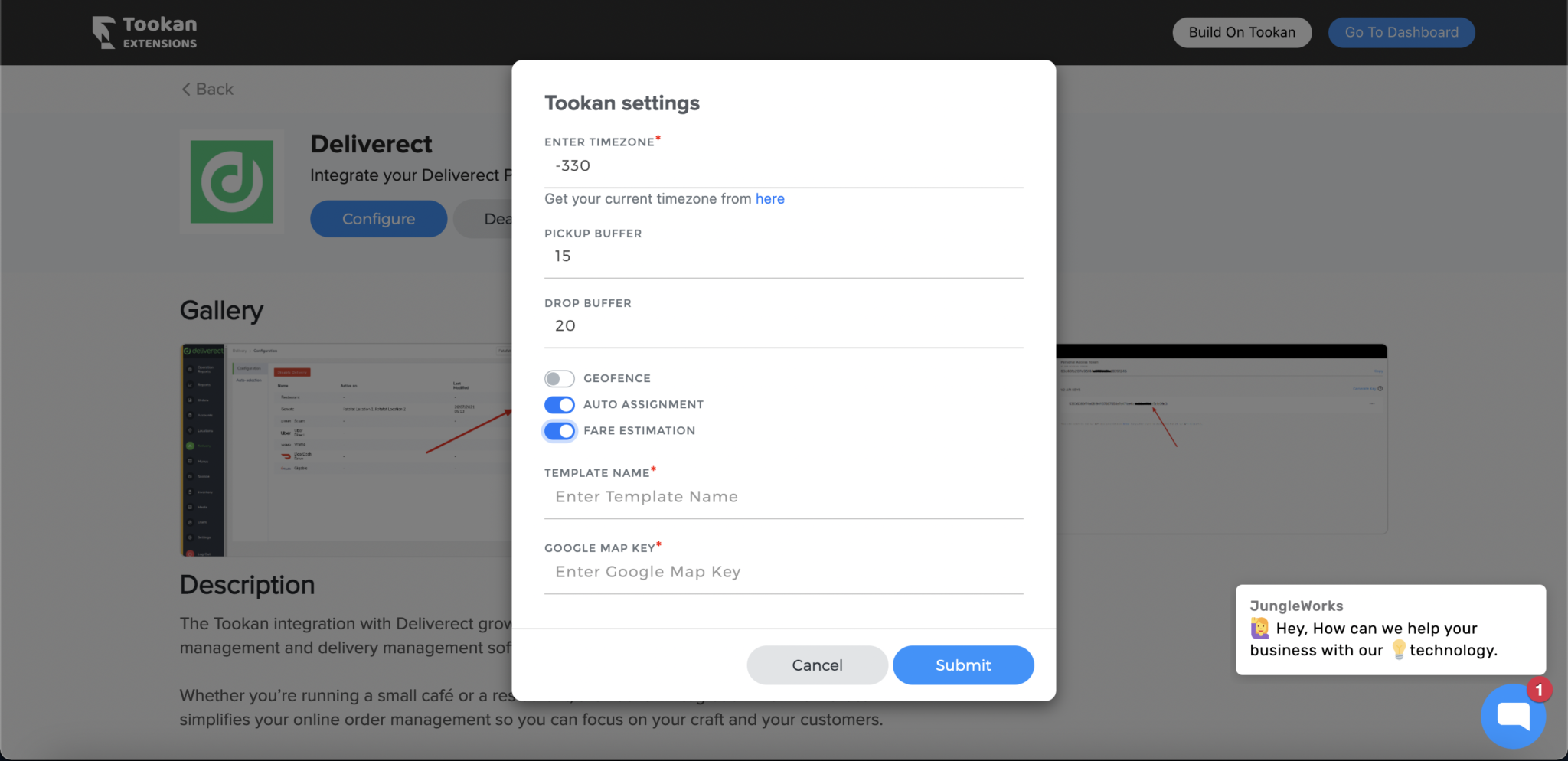 Integrate your Deliverect Account with Tookan for Smart Delivery ...